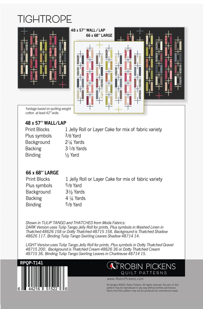 Tightrope Quilt Pattern – Sewfinity