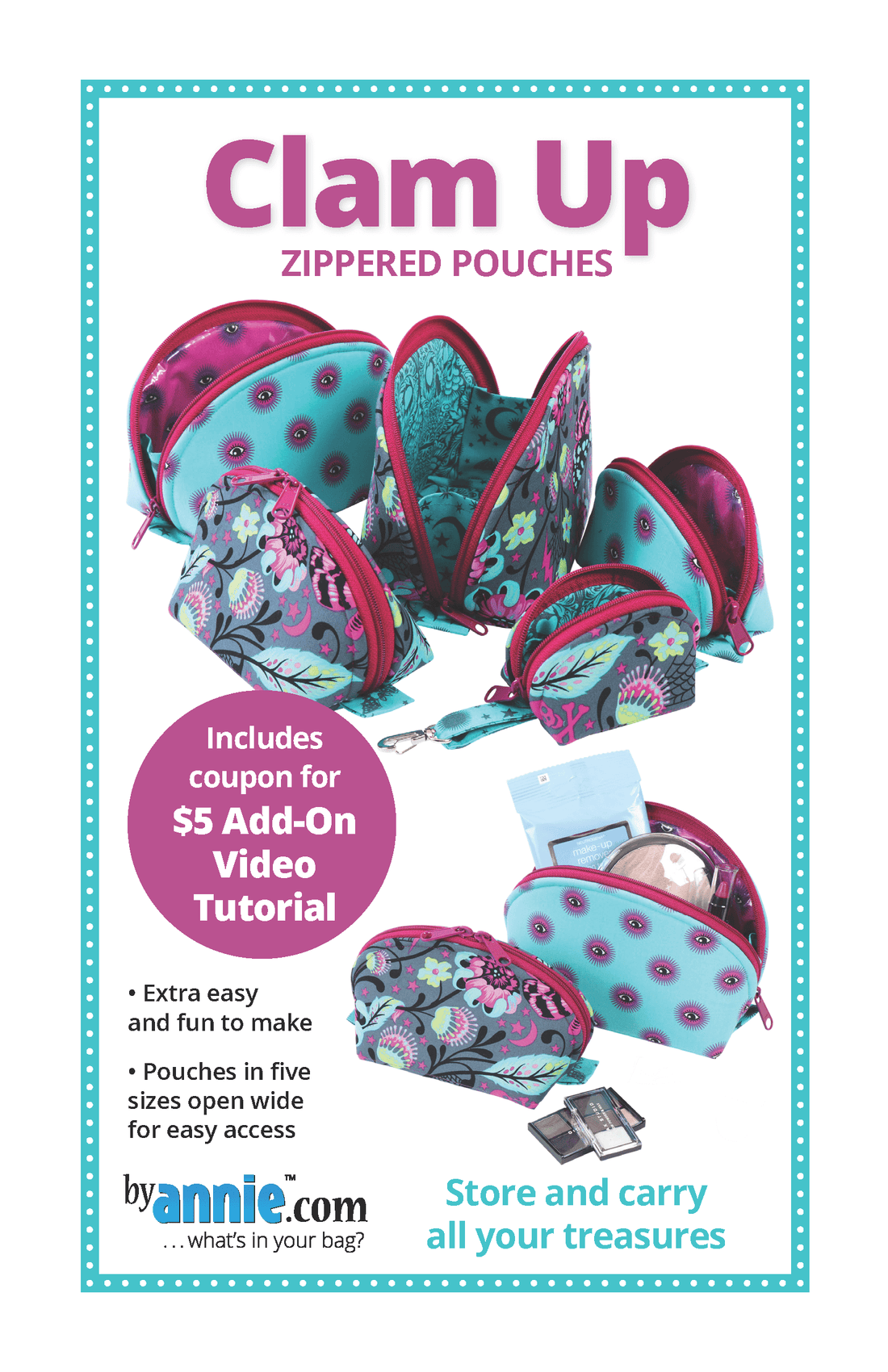 Clam Up Sewing Pattern – Sewfinity