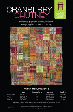 Cranberry Chutney Quilt Pattern – Sewfinity