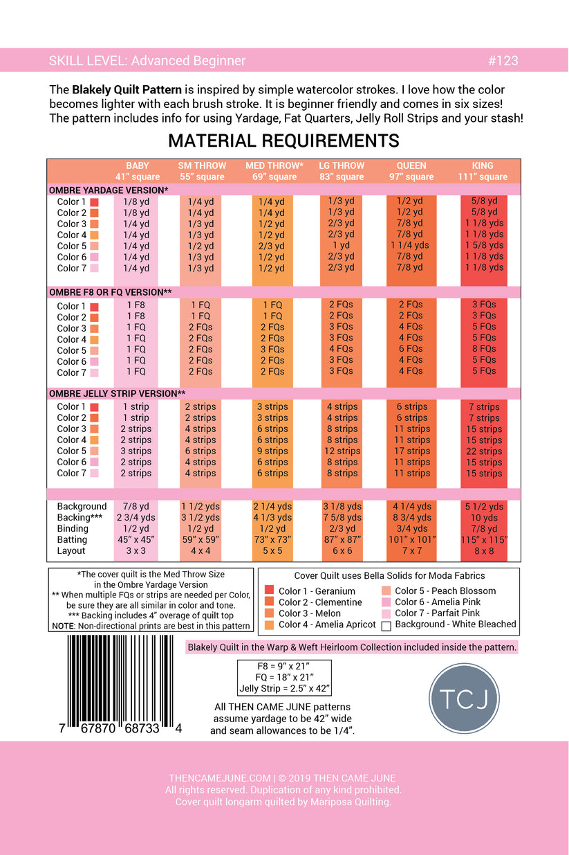 Blakely Quilt Pattern – Sewfinity